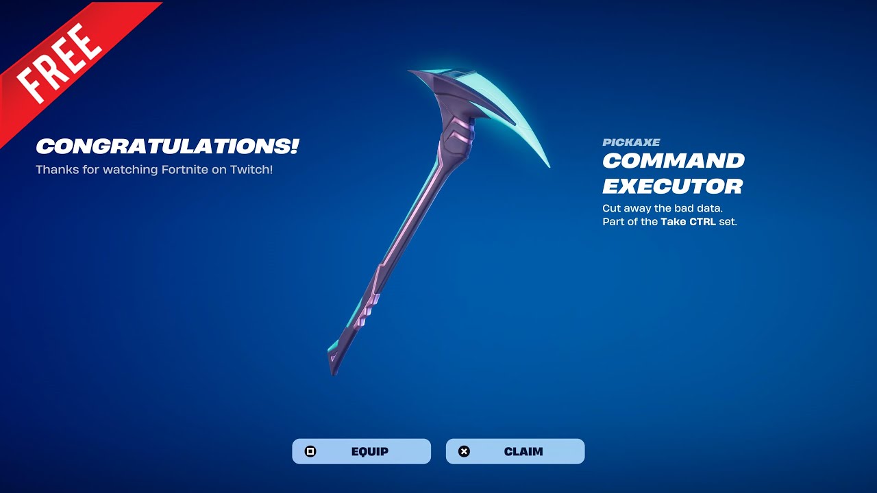 How to get a FREE Command Executor Pickaxe - YouTube