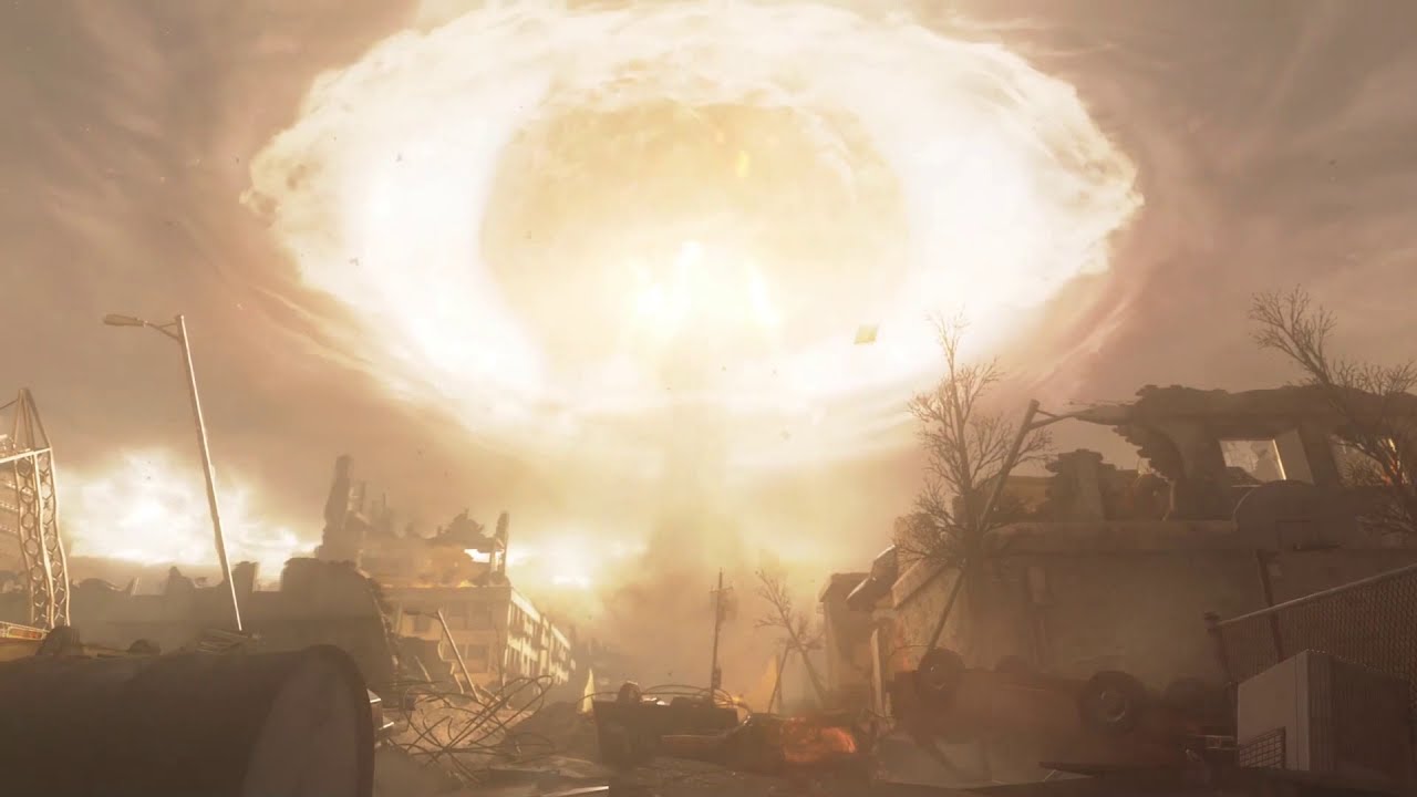 Call of Duty Modern Warfare nuke scene - original vs remaster ...