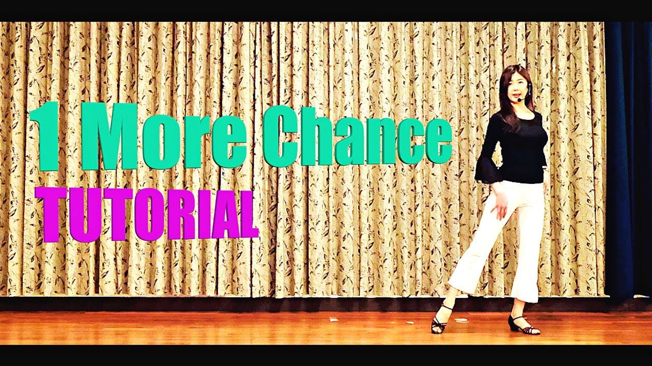[챔프라인댄스] 1 More Chance Line Dance TUTORIAL || 원모어챈스 라인댄스 설명영상 - YouTube