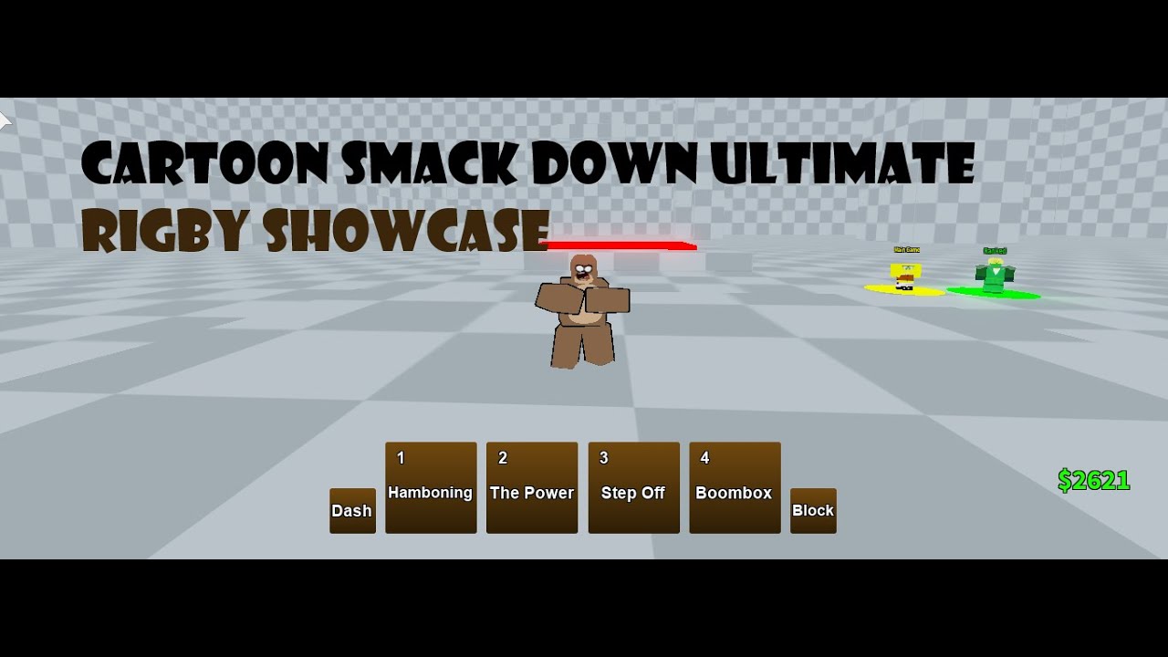 Cartoon Smackdown Ultimate Rigby Showcase - YouTube