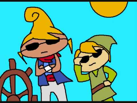 Toon Link on a Boat - YouTube