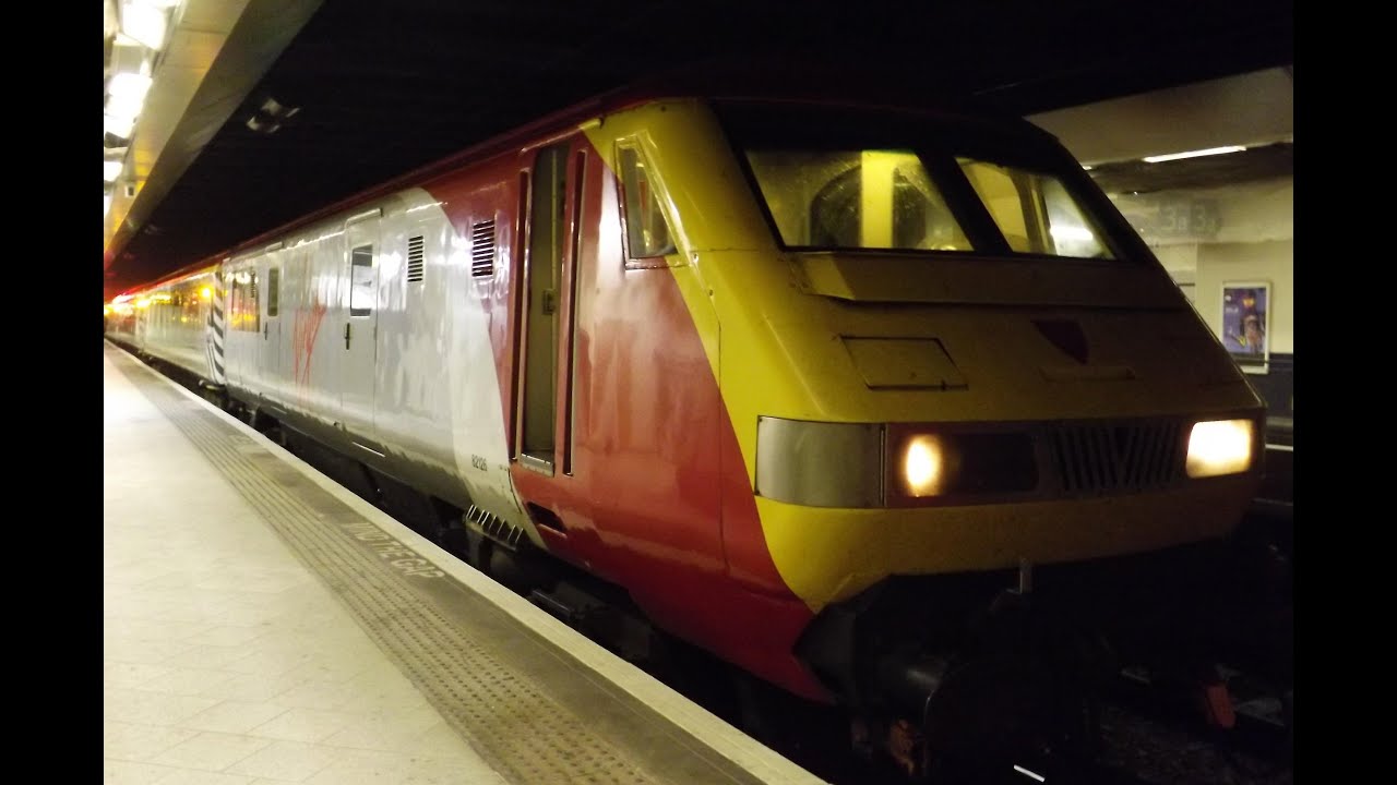 Pretendolino leaving Birmingham New Street MEGA 1 TONE 21/8/14 - YouTube