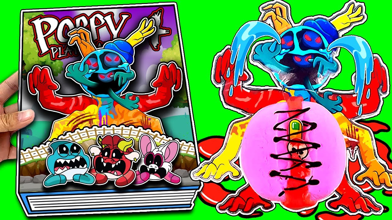 Making POPPY PLAYTIME 4 Game Book + (Doey Squishy) ep 11 - YouTube