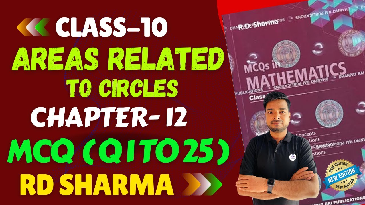 RD Sharma MCQs Solutions Class 10 Ch 12 Areas Related To Circle MCQ ...