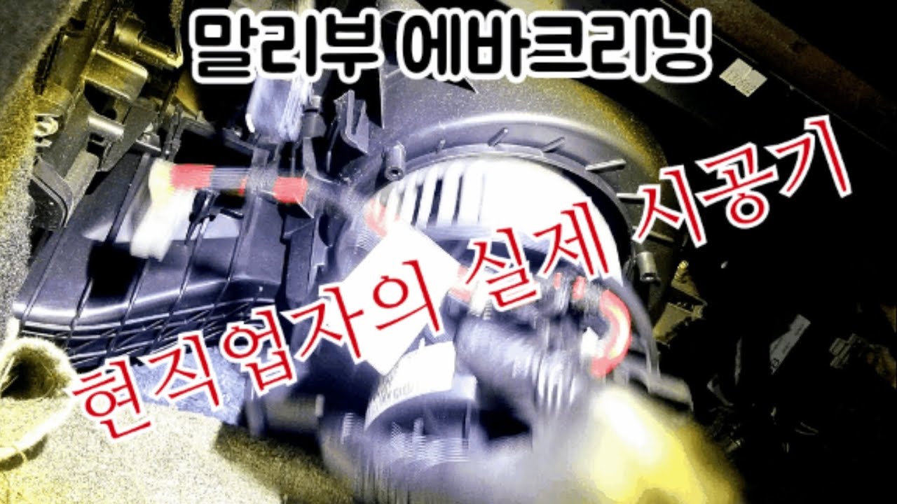 말리부 에바크리닝 에어컨 곰팡이 식초냄새 제거 차 찾기가 너무 힘들었던 사연 Youtube