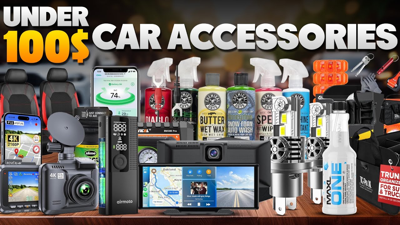 Top 20 Unique Car Accessories On Amazon Under 100$ You’ll Want - YouTube