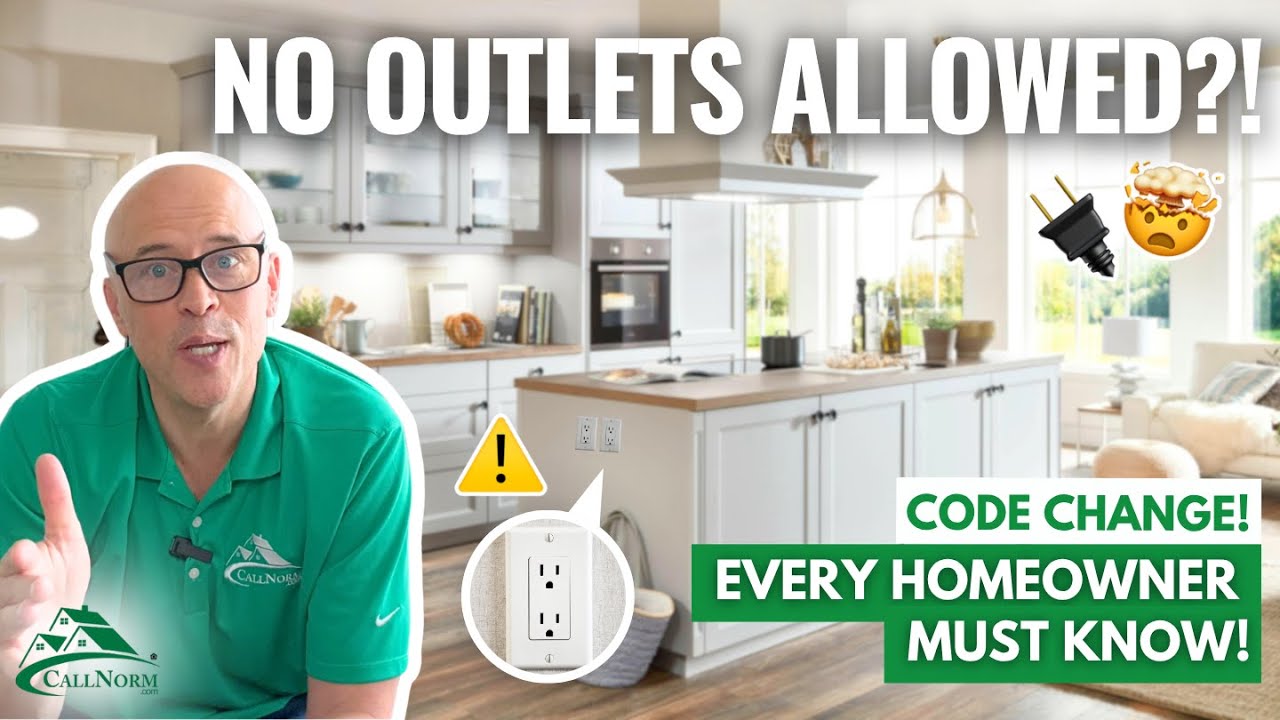 🏡 New Electrical Code Alert: Big Changes for Kitchen Island Outlets! ⚡ ...
