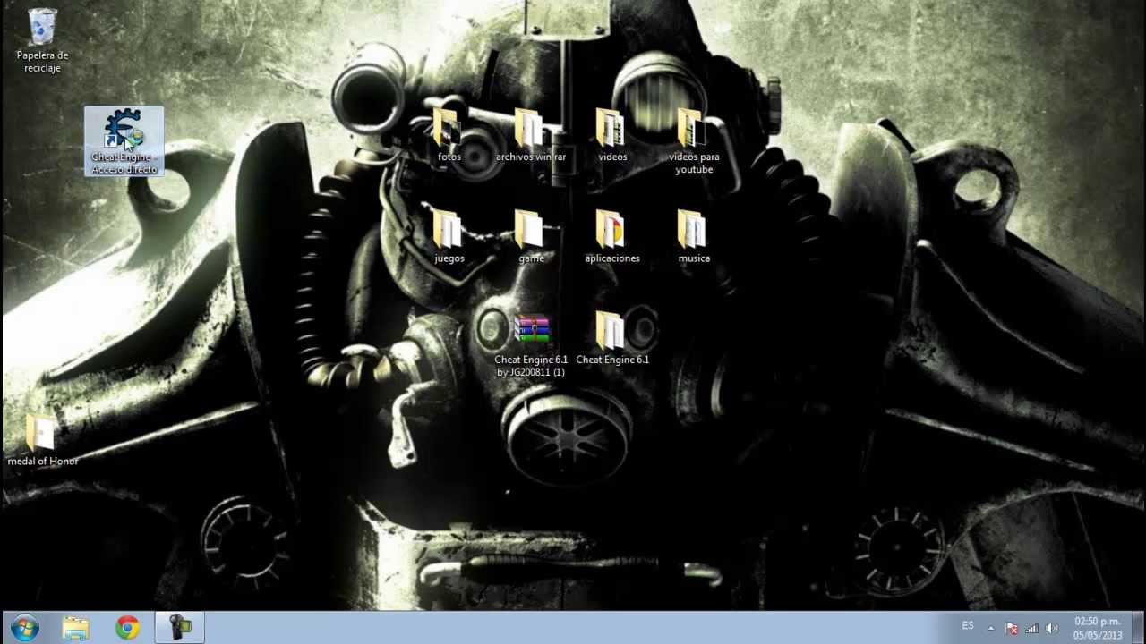 descargar cheat engine 6.1 (sin virus) - YouTube