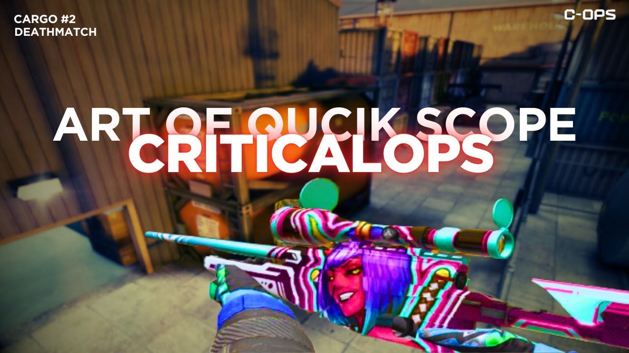 Critical Ops - insane Quick Scope !!! - YouTube