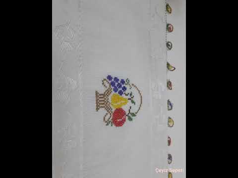 HAVLU KENARI İĞNE OYASI NASIL YAPILIR - ÇEYİZ SANDIĞI