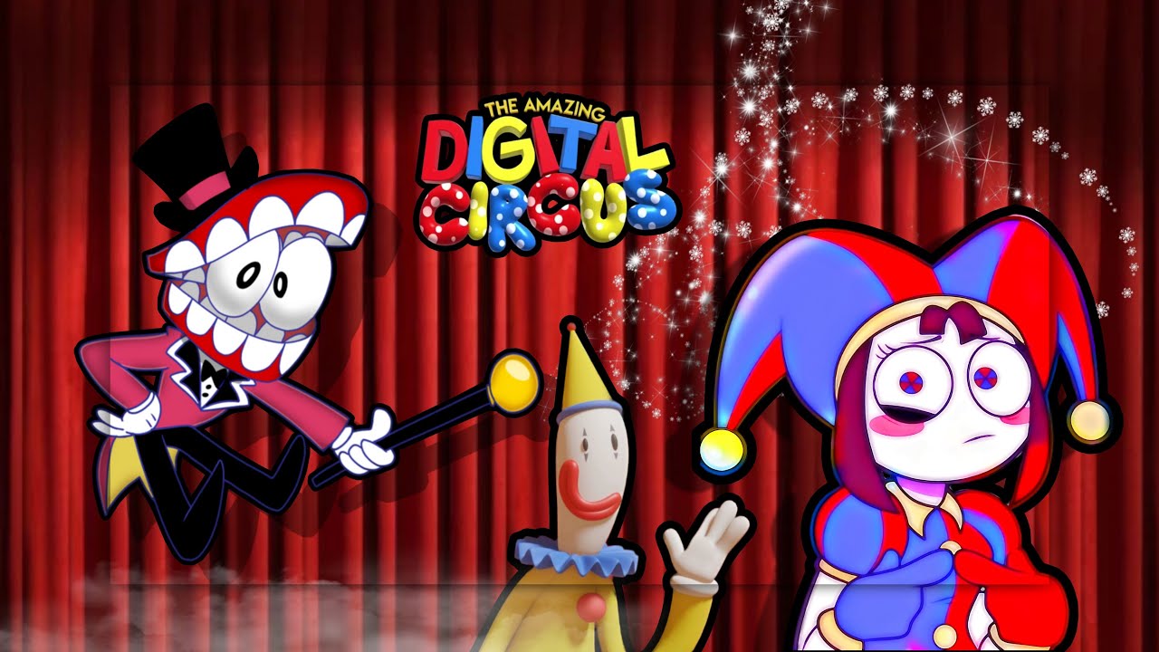 Magic SHOW for TRANSFORMATION of the Digital Circus//Animation - YouTube