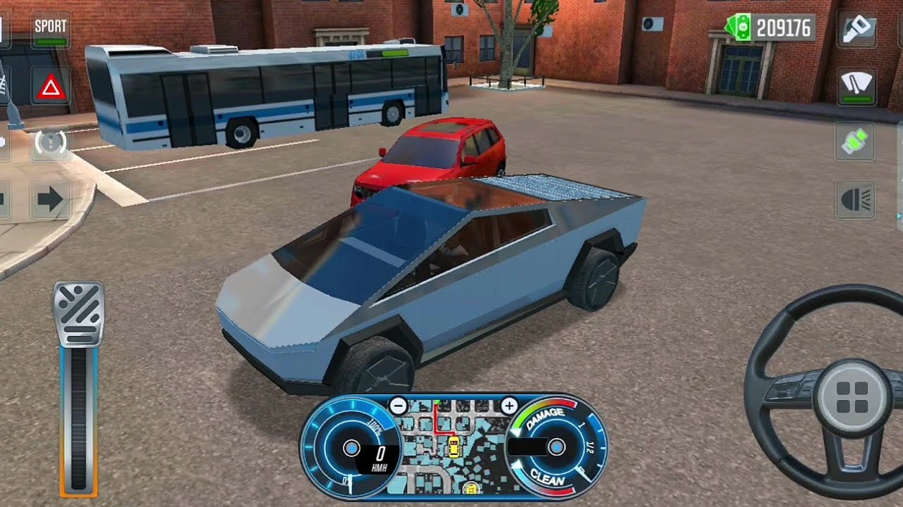 Tesla Cyber Truck Driving in Taxi Simulator 2022 - YouTube