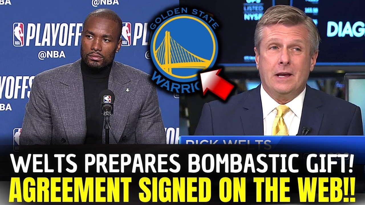 MY GOODNESS! SERGE IBAKA NO WARRIOS! WELTS HIT THE HAMMER! WARRIORS ...