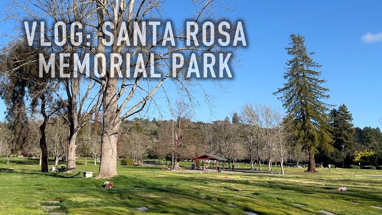 Vlog: Santa Rosa Memorial Park - Valentine's Day - YouTube