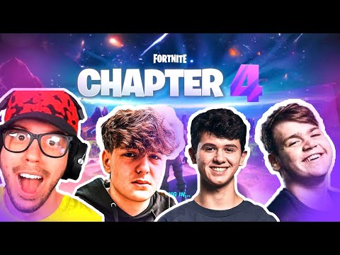 Fortnite Chapter 4 season 1 Streamer Reactions Typical Gamer Bugha ...