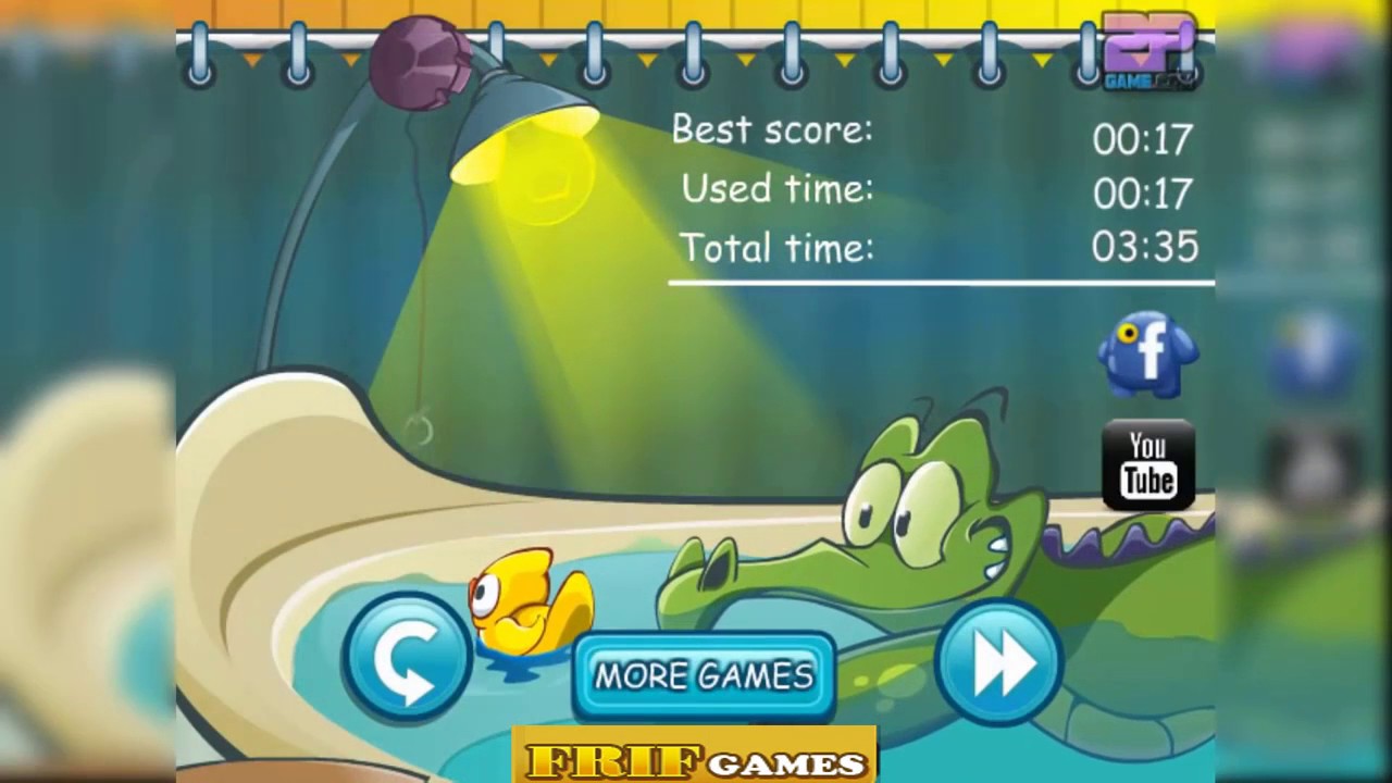 Where Is My Duck Walkthrough Game All Levels - Frif Games - YouTube