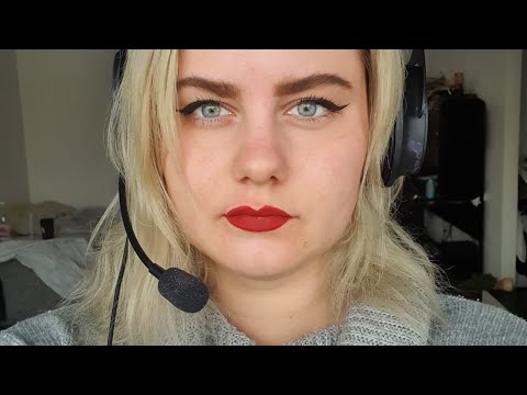ASMR SMOKING WITH RED LIPSTICK (SMOKING,TALKING ,TAPPING)