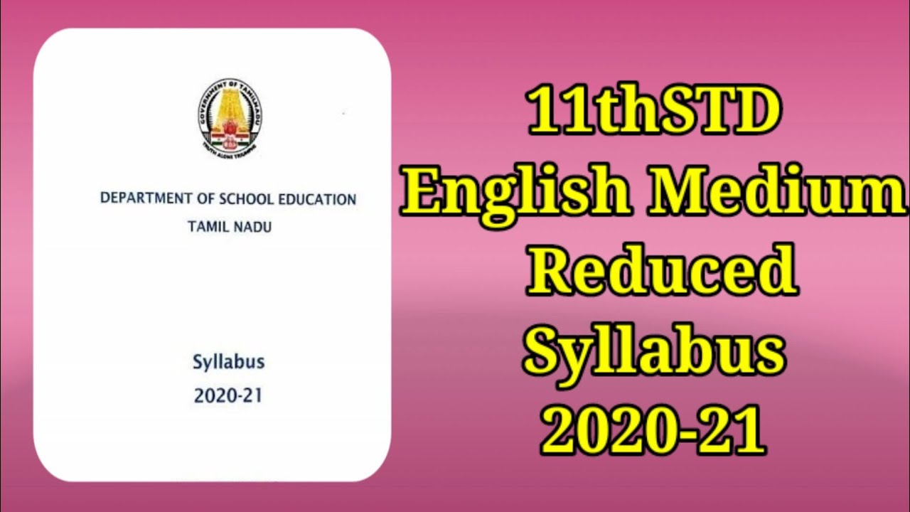 11th Reduced Syllabus English Medium 2020 21 YouTube 11th-reduced-syllabus-english-medium-2020-21-youtube