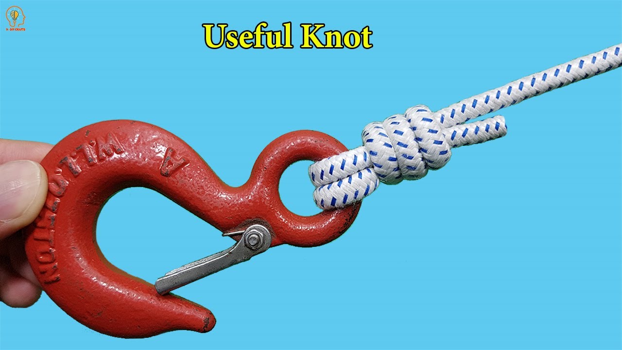 Rope Knotting Techniques - Rope Knots You NEED TO KNOW @9DIYCrafts ...