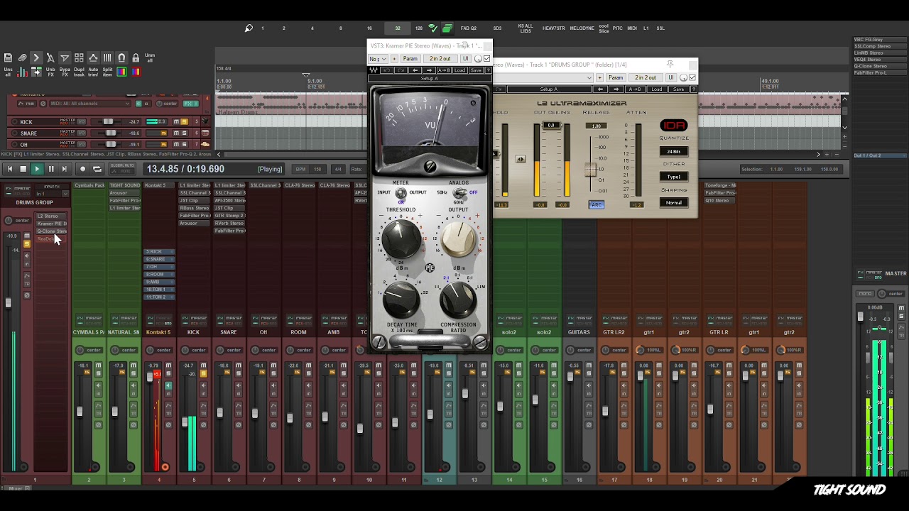 REAPER METAL MIX TEMPLATE (I THE BREATHER) - YouTube
