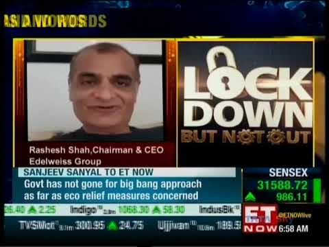 Rashesh Shah, Chairman & CEO, Edelweiss Group | ET Now | Show - Lock ...