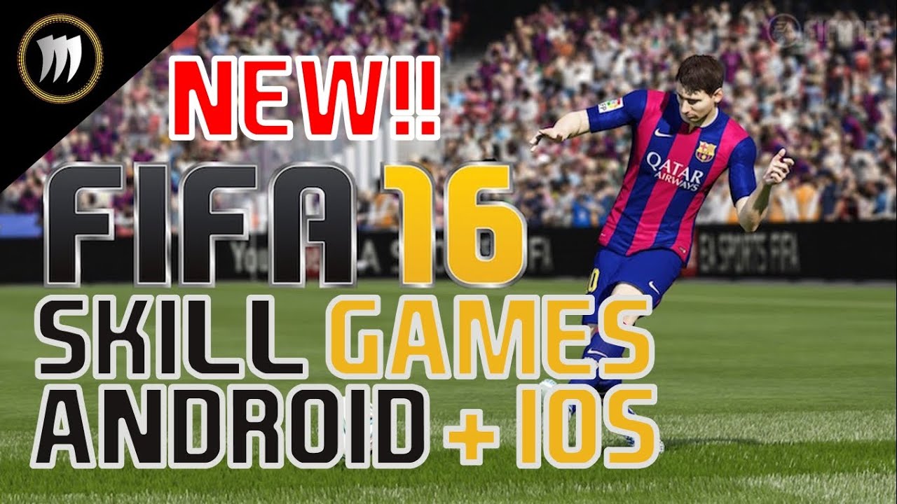 FIFA 16 ULTIMATE TEAM ANDROID/IOS (New Mobile App): SKILL GAMES! - YouTube