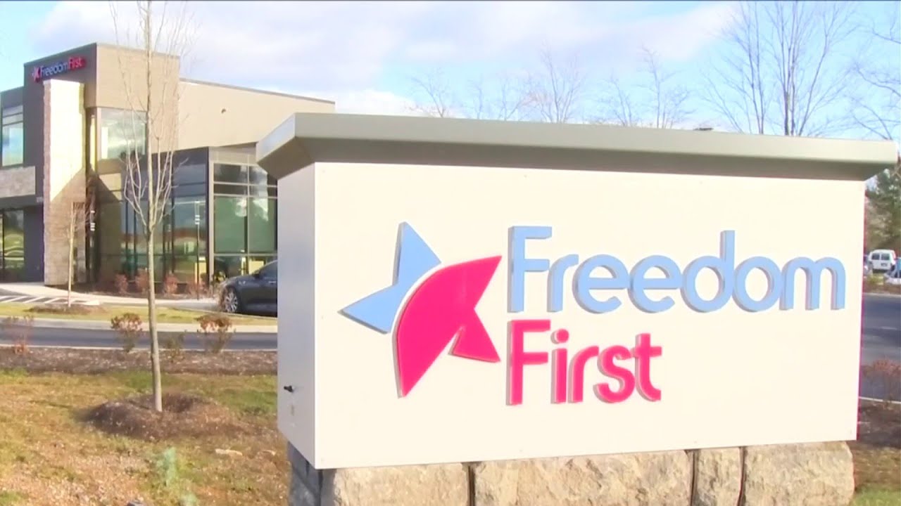 Freedom First's 'Play for Purpose' presents checks - YouTube