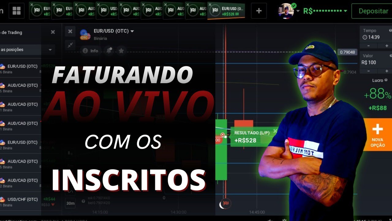 🟢LIVE IQ OPTION E QUOTEX 🔥 OPERANDO COM INSCRITOS 📊 OTC - YouTube