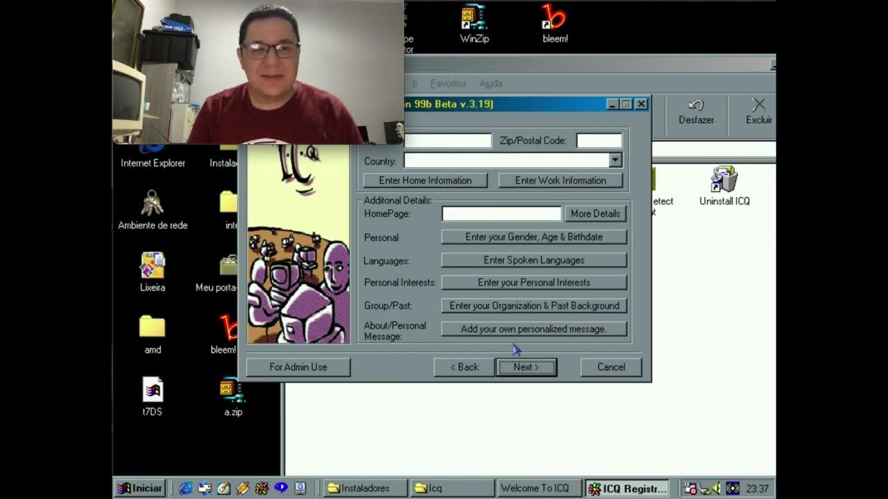 Como se conectar no ICQ (e no mIRC) clássicos em 2023 - YouTube