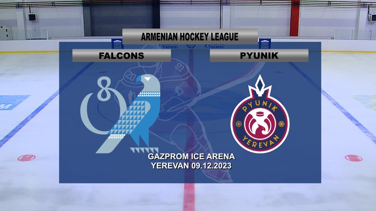ARMENIAN HOCKEY LEAGUE 2023 - FALCONS VS PYUNIK - YouTube