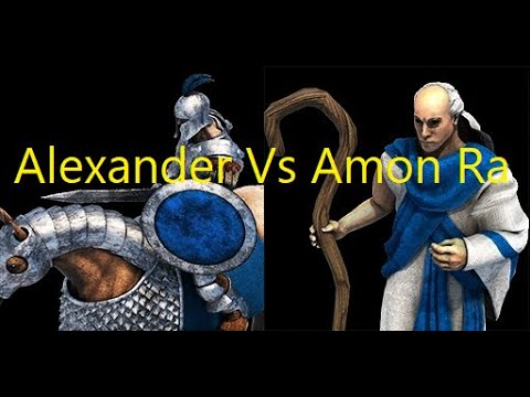 Alexander Vs Amon Ra - YouTube
