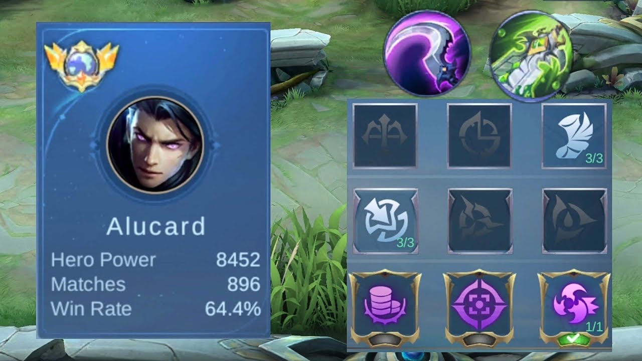 ALUCARD 1 HIT BUILD!EMBLEM FOR AUTO WIN!(2023) - YouTube