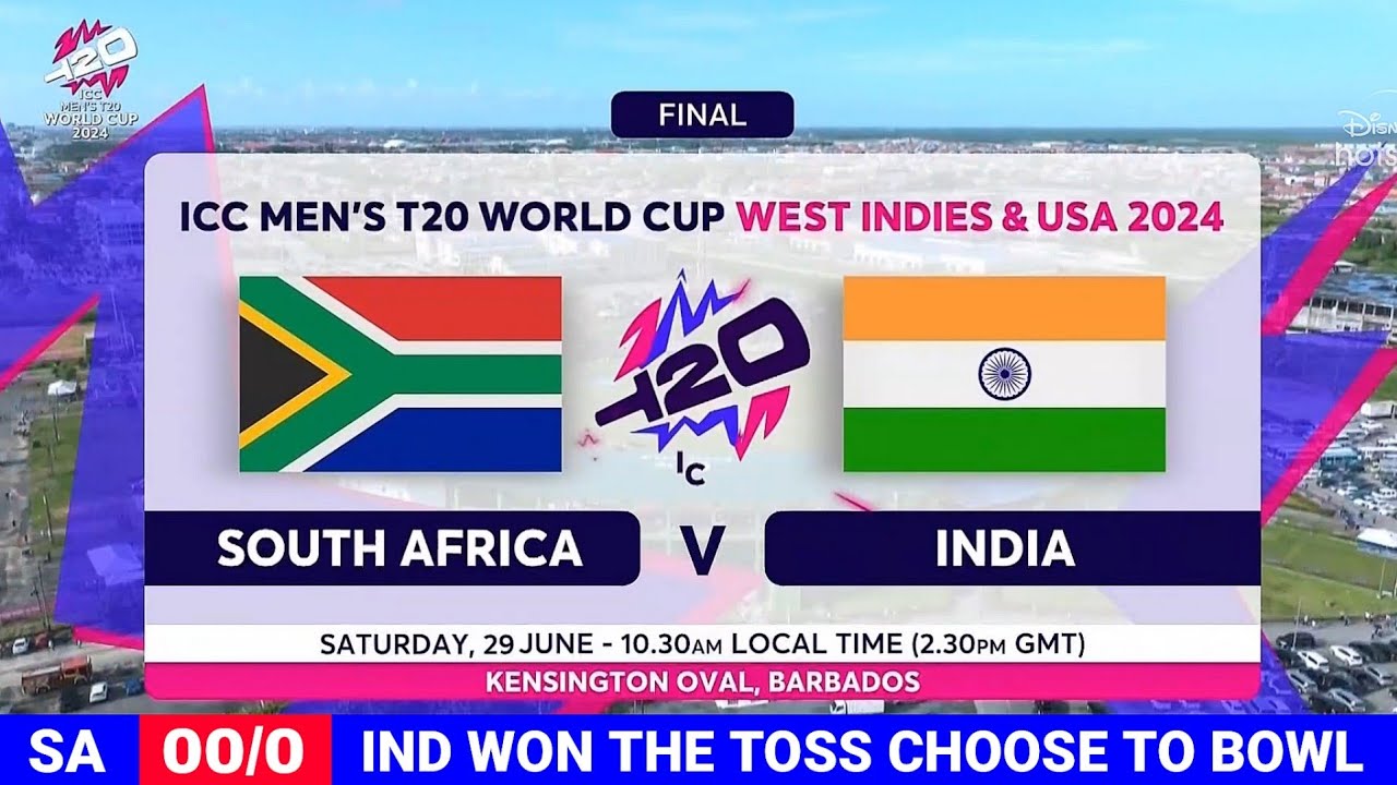 India vs South Africa live, T20 World Cup 2024 final: Highlights- IND ...