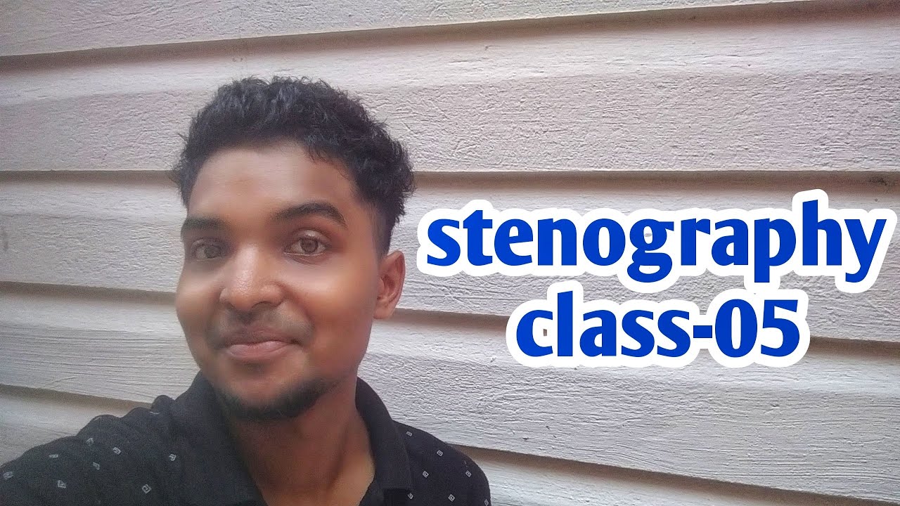 Stenography 05 class video........ Must know about steno Full Notes # ...