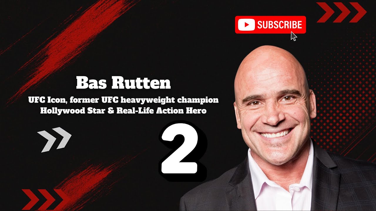 The Legendary Bas Rutten: UFC Icon, Hollywood Star & Real-Life Action ...