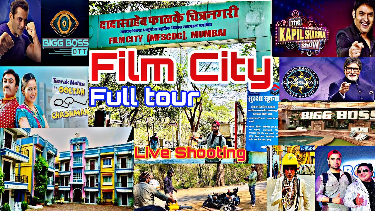 Mumbai Filmcity || Filmcity full tour || Live Shooting || Bollywood ...