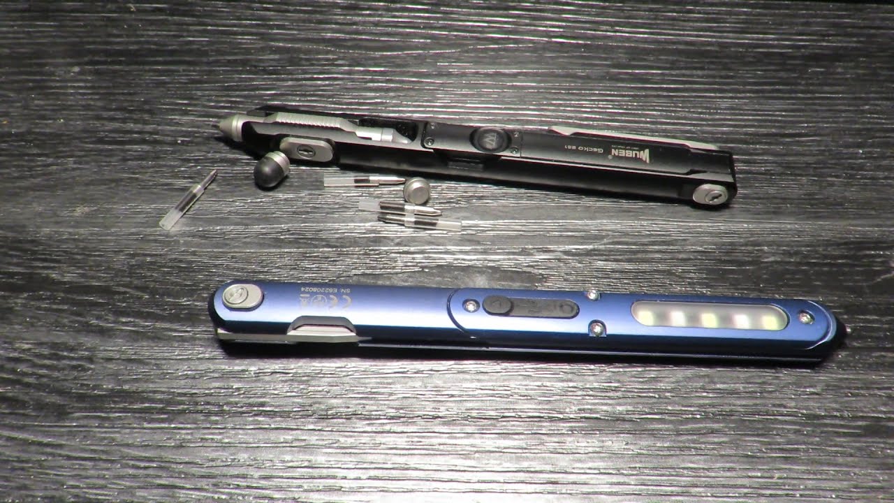 WUBEN TACTICAL LED LIGHT PEN E62 (with Gecko E61) - YouTube