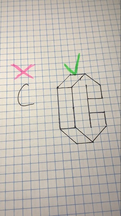 3D letter "C" / How to Draw 3D letter "C" - YouTube