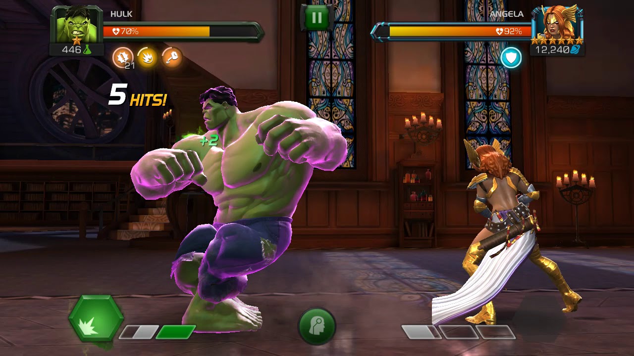 MCOC OG HULK IN ACTION..THE POWER STONE - YouTube