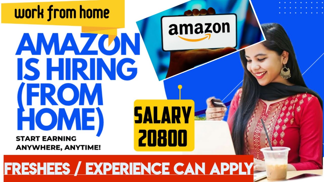 Amazon is hiring from home🏠 2025 | Freshers can apply @Dailyjobupdates ...