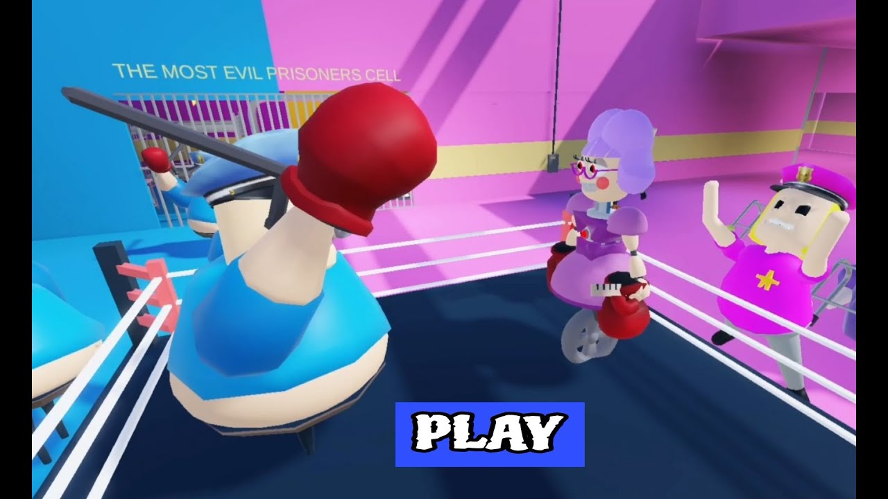 MISS ANTI TRON VS BARRY'S PRISON RUN! (FIRST PERSON OBBY!) #roblox # ...