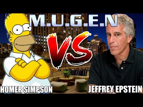 M.U.G.E.N. - Homer Simpsons Vs. Jeffrey Epstein