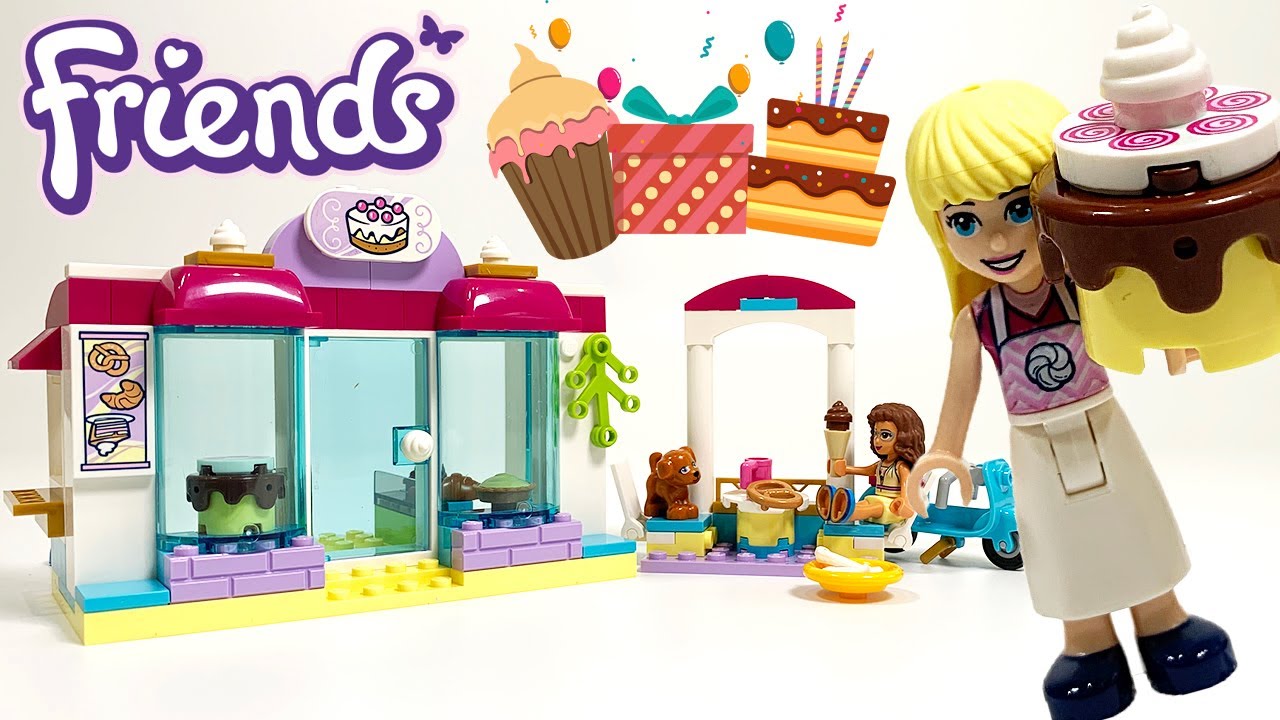 LEGO Friends Heartlake City Bakery 41440 Let's build and Play 💛 - YouTube