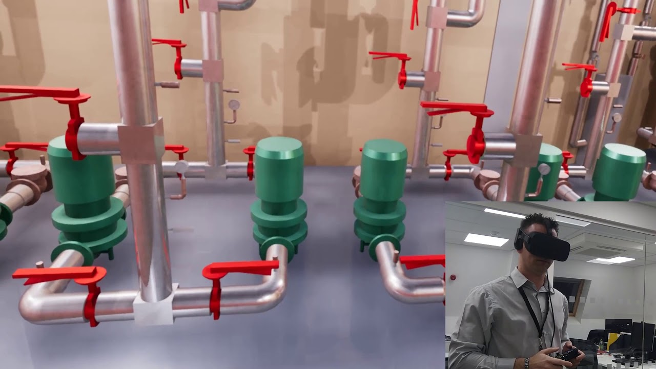 Virtual reality plantroom - YouTube