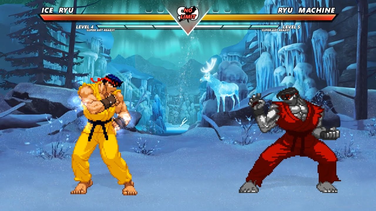 ICE RYU vs RYU MACHINE - The most epic fight ever made ! - YouTube