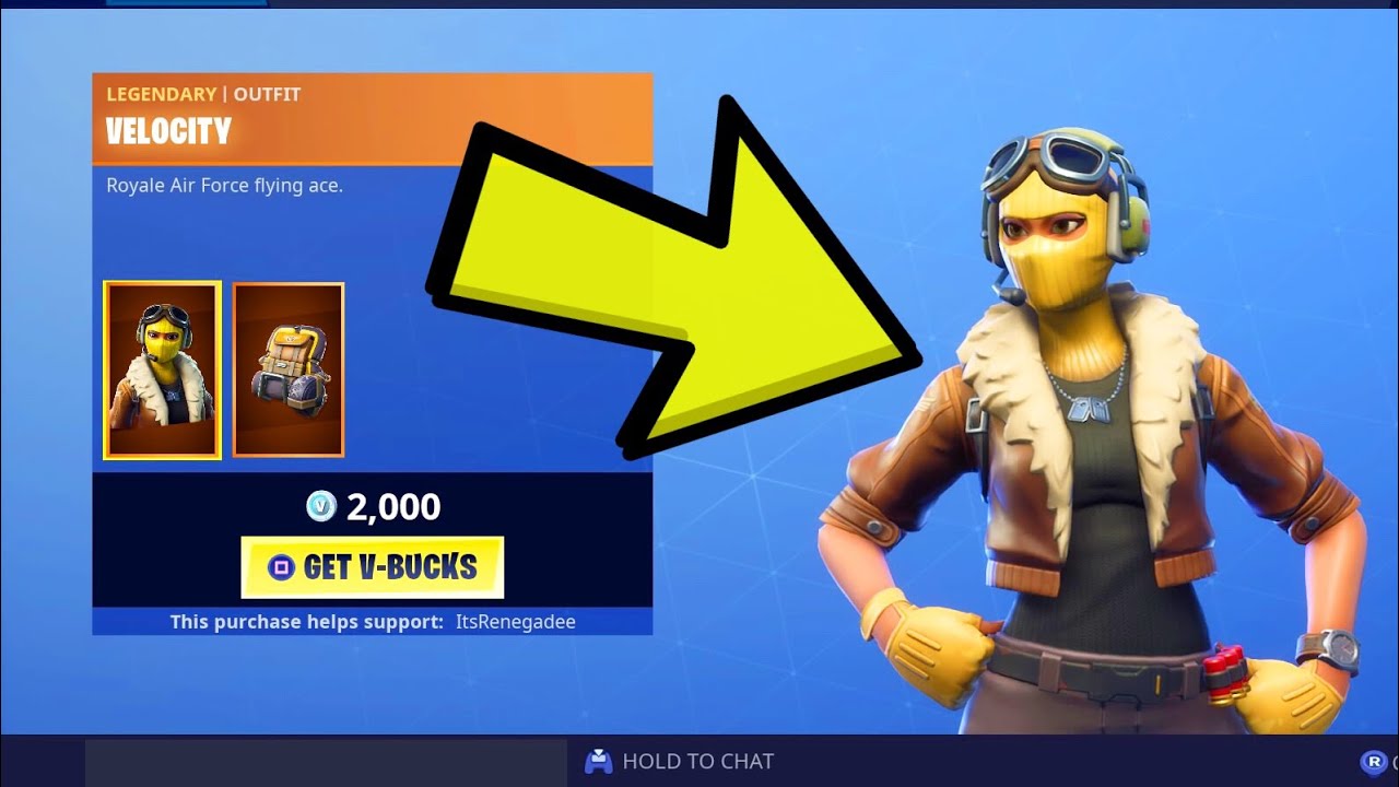 How To Get NEW “VELOCITY” Skin For FREE in Fortnite Season 9! Fortnite ...