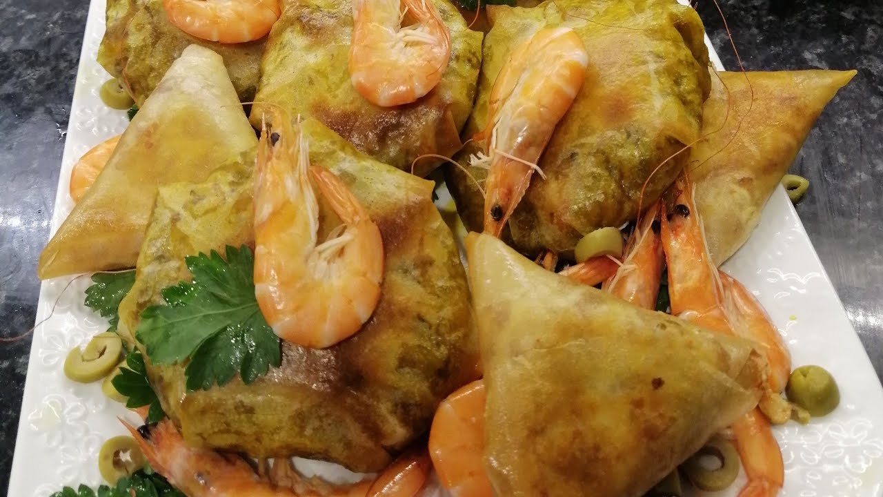 mini bastilla aux fruits de mer 😍 - YouTube