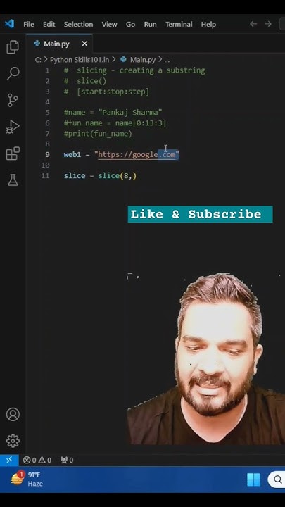 Python Slice Function How To Slice A String Python Coding Programming 2024 Youtube 