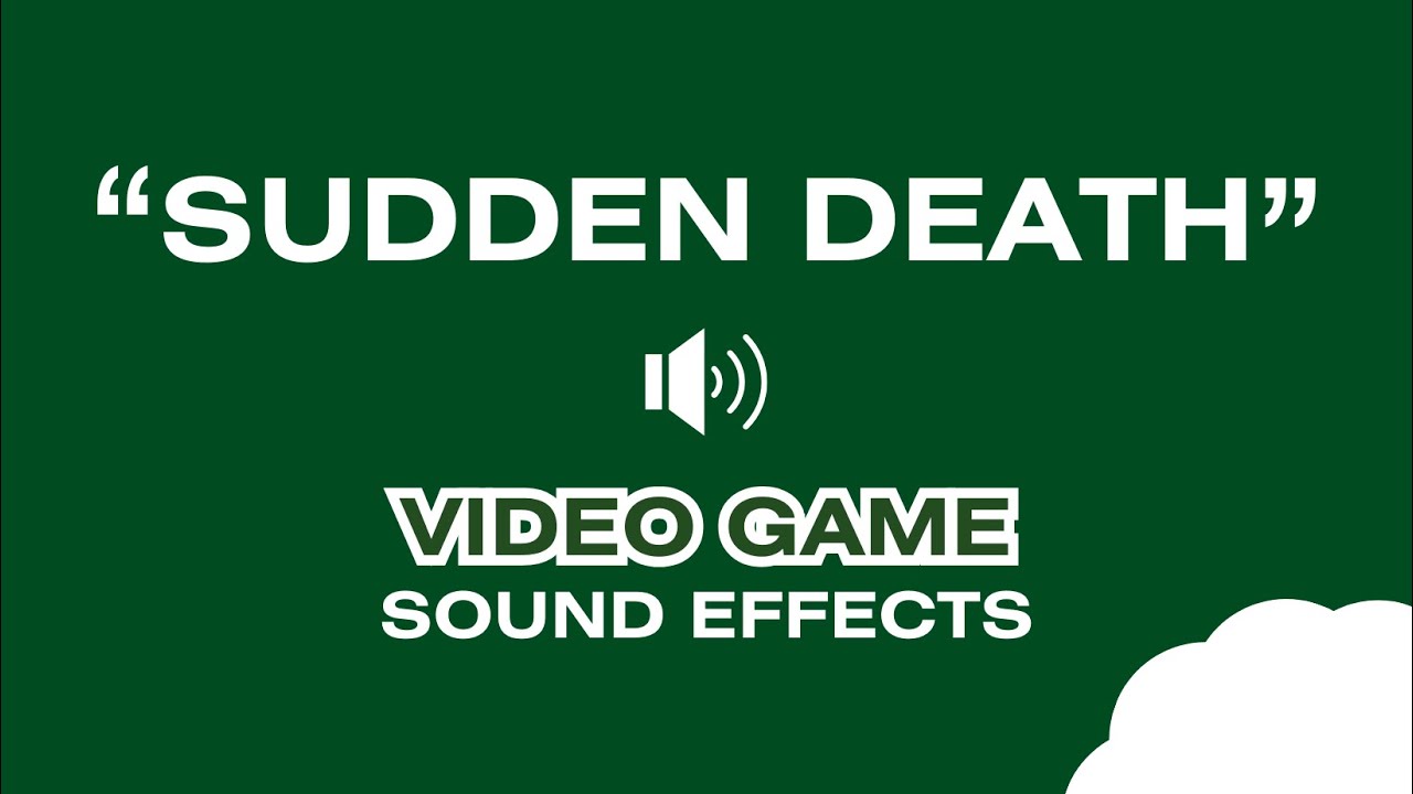 "SUDDEN DEATH" (Deep Voice) - Sound Effect - YouTube