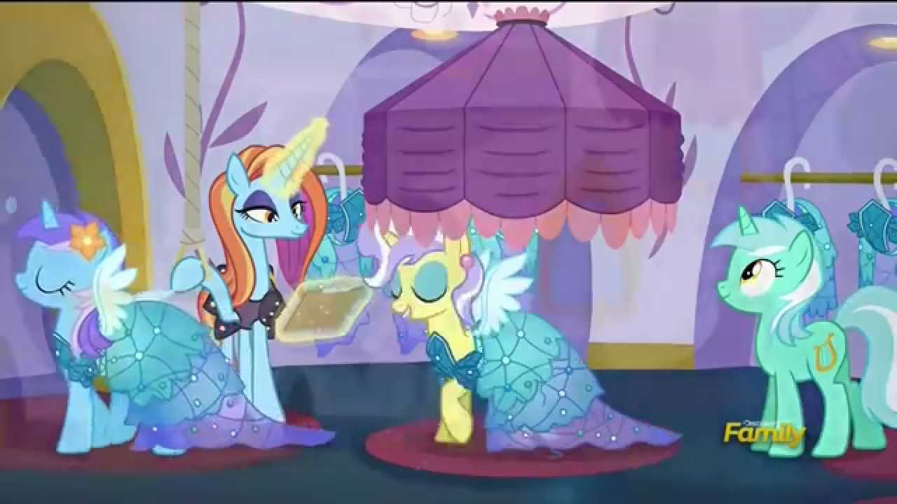 Song Rules of Rarity My little Pony Canterlot Boutique +Lyrics - YouTube